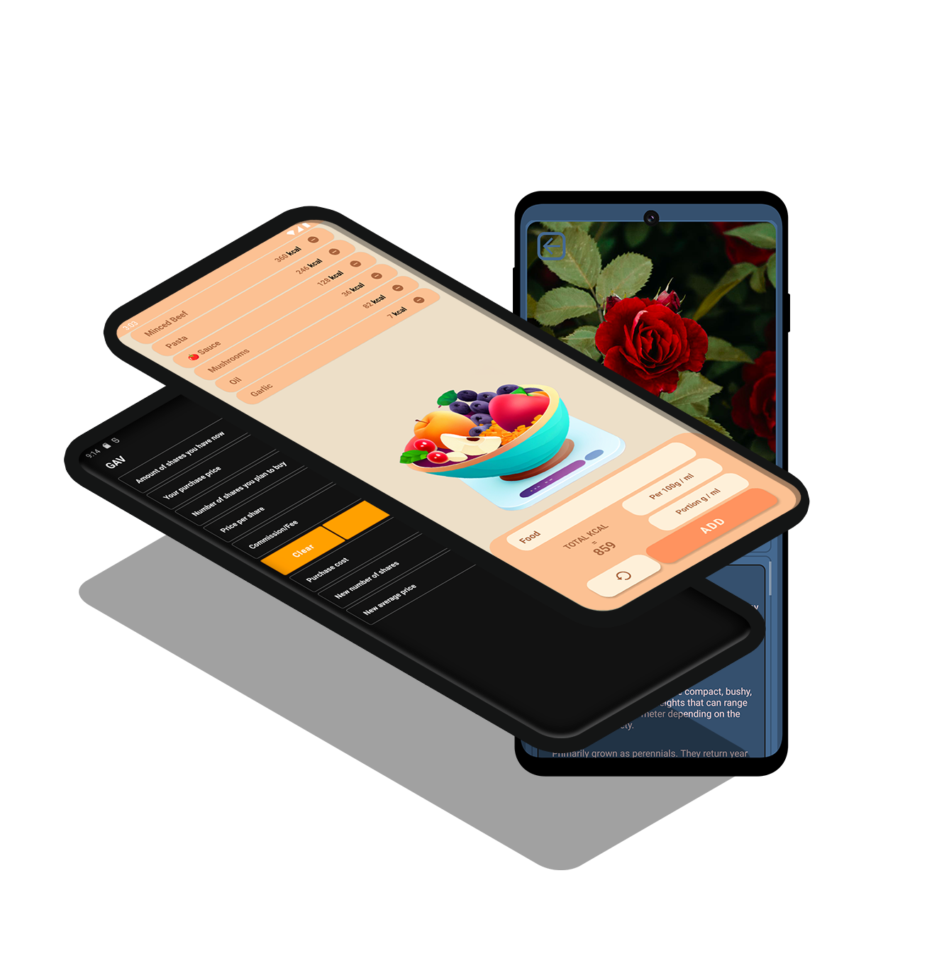 Stocks Average Value, Calorie Portions Calculator & Practise Plants - Brolin"